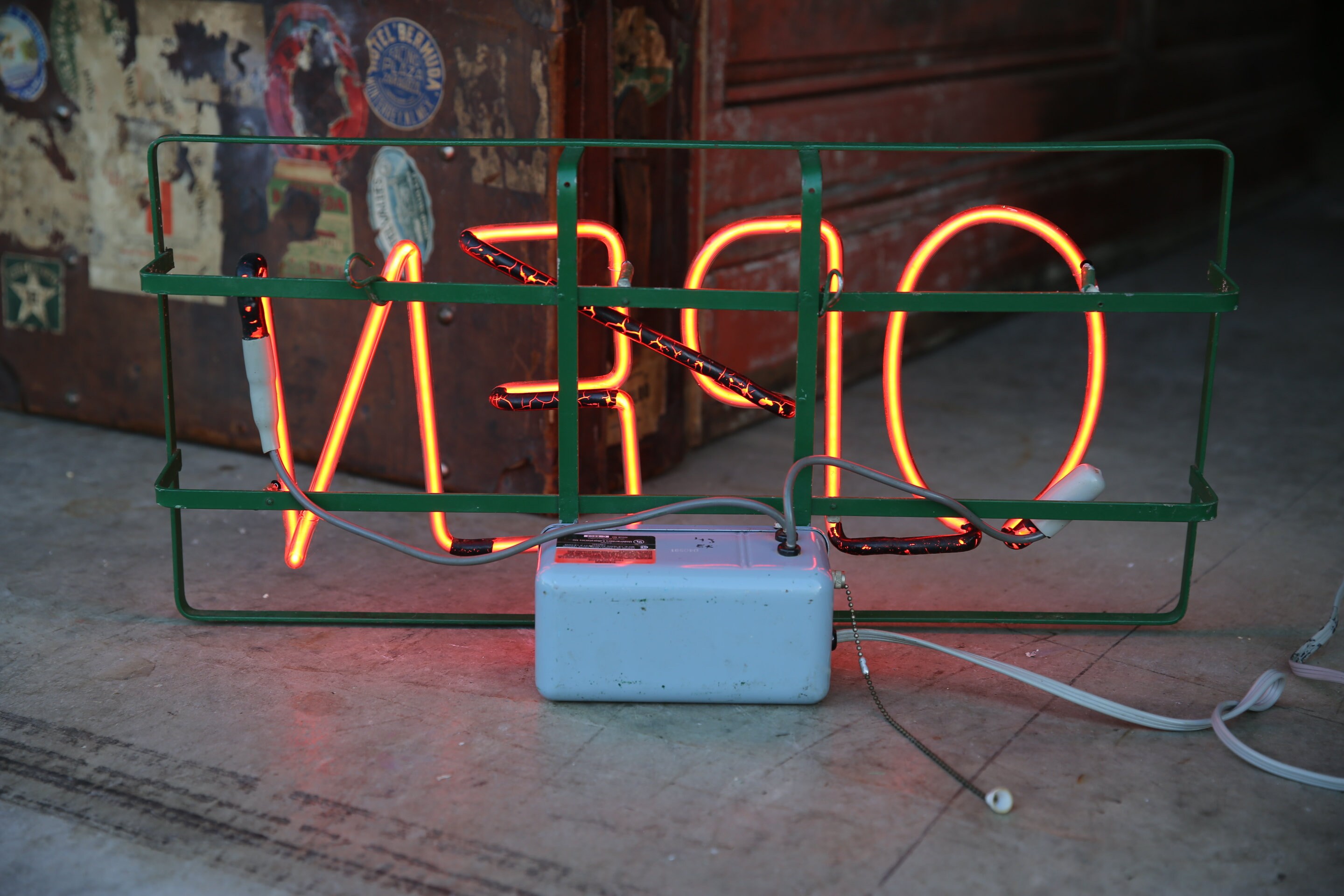 Vintage Neon Open Sign Retail Store Display Lighted Neon Bar - Etsy