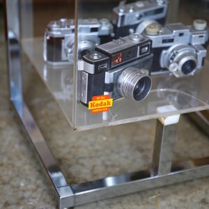Vintage Kodak Camera Store Display Case Film Cabinet Light up Box RARE ...