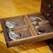 Antique Optometrist Apothecary Cabinet Wood Tool Box Eyeglass Display ...