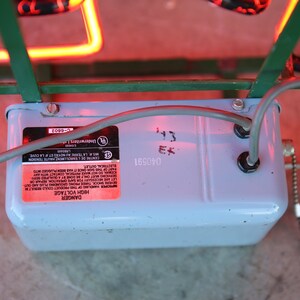 Vintage Neon Open Sign Retail Store Display Lighted Neon Bar Sign With ...