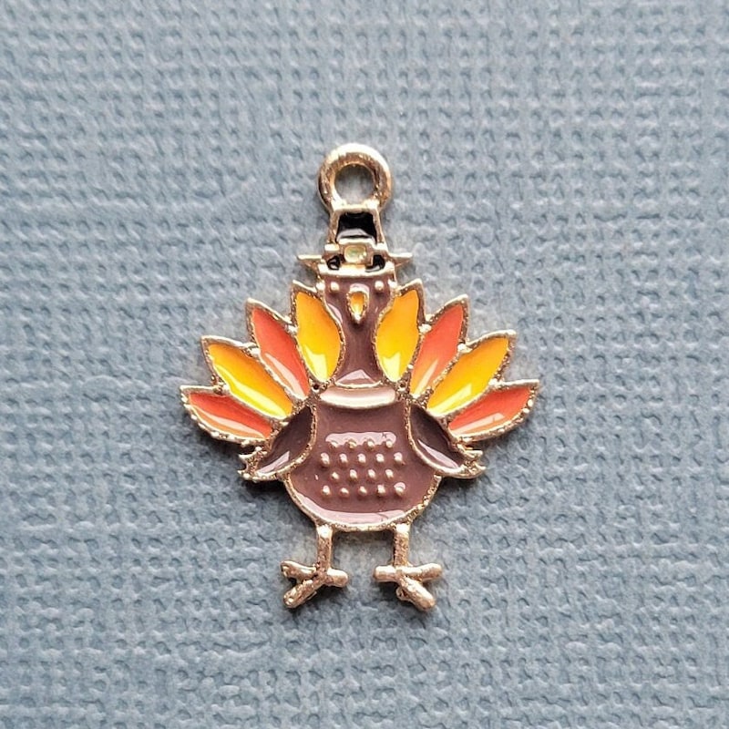 Thanksgiving Charms - Etsy