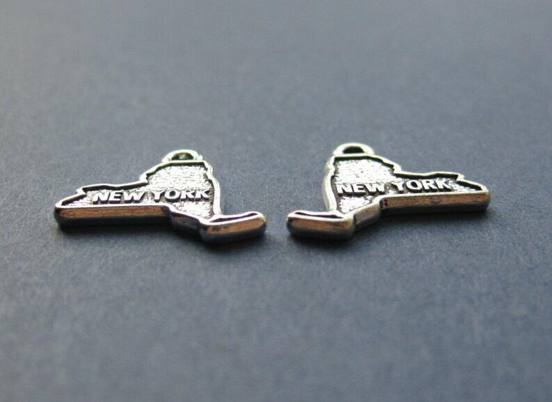 5 New York Charms New York Pendants State Charms New - Etsy