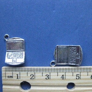 6 Laptop Charms - Laptop Pendant - Computer Charm - Computer Pendant ...