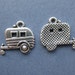 4 RV Charms Camper Pedants Camper Pendants Trailer RV Camper Motor Home ...