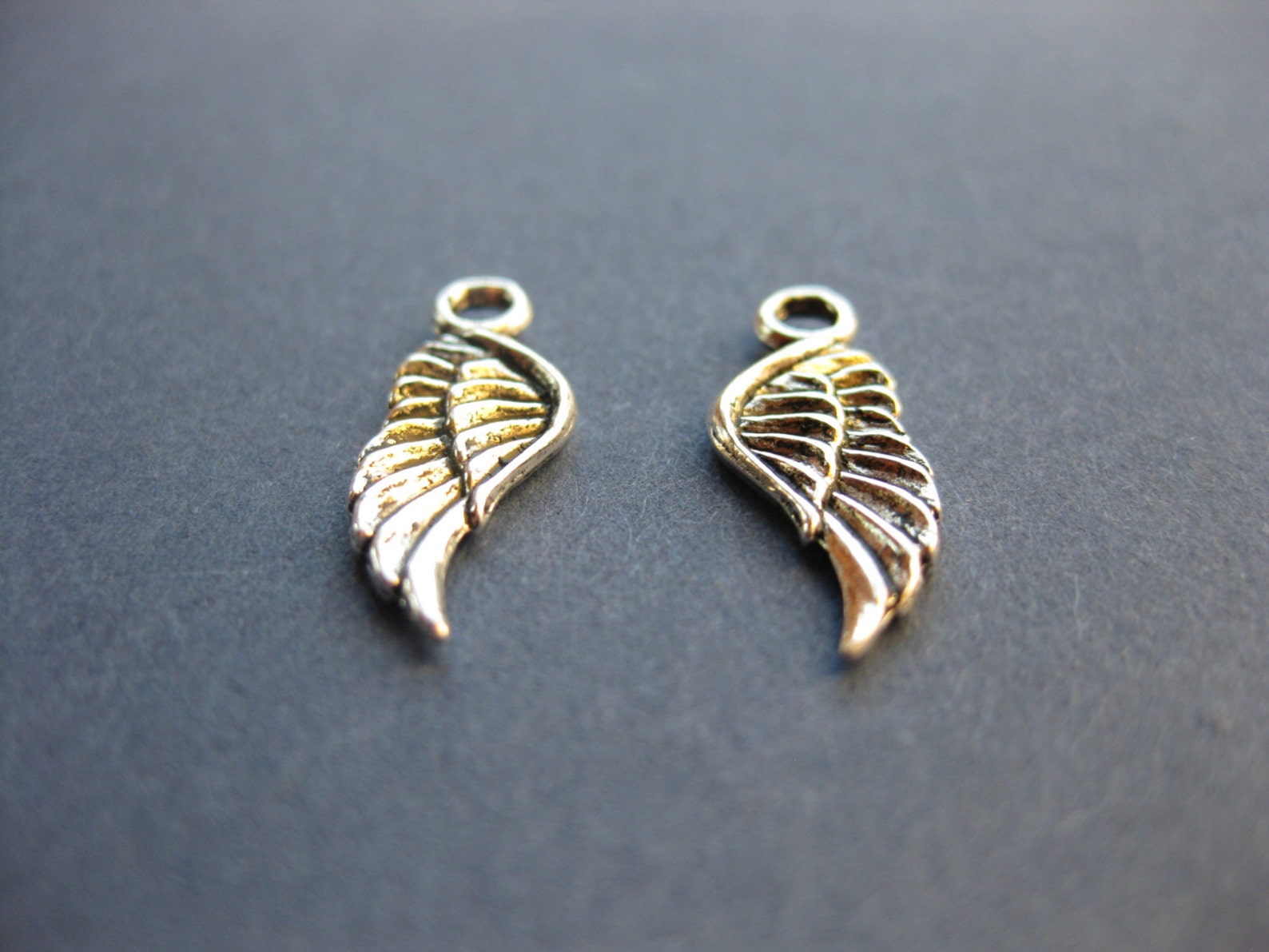 10 Angel Wing Charms Angel Wing Pendants Angel Wings | Etsy