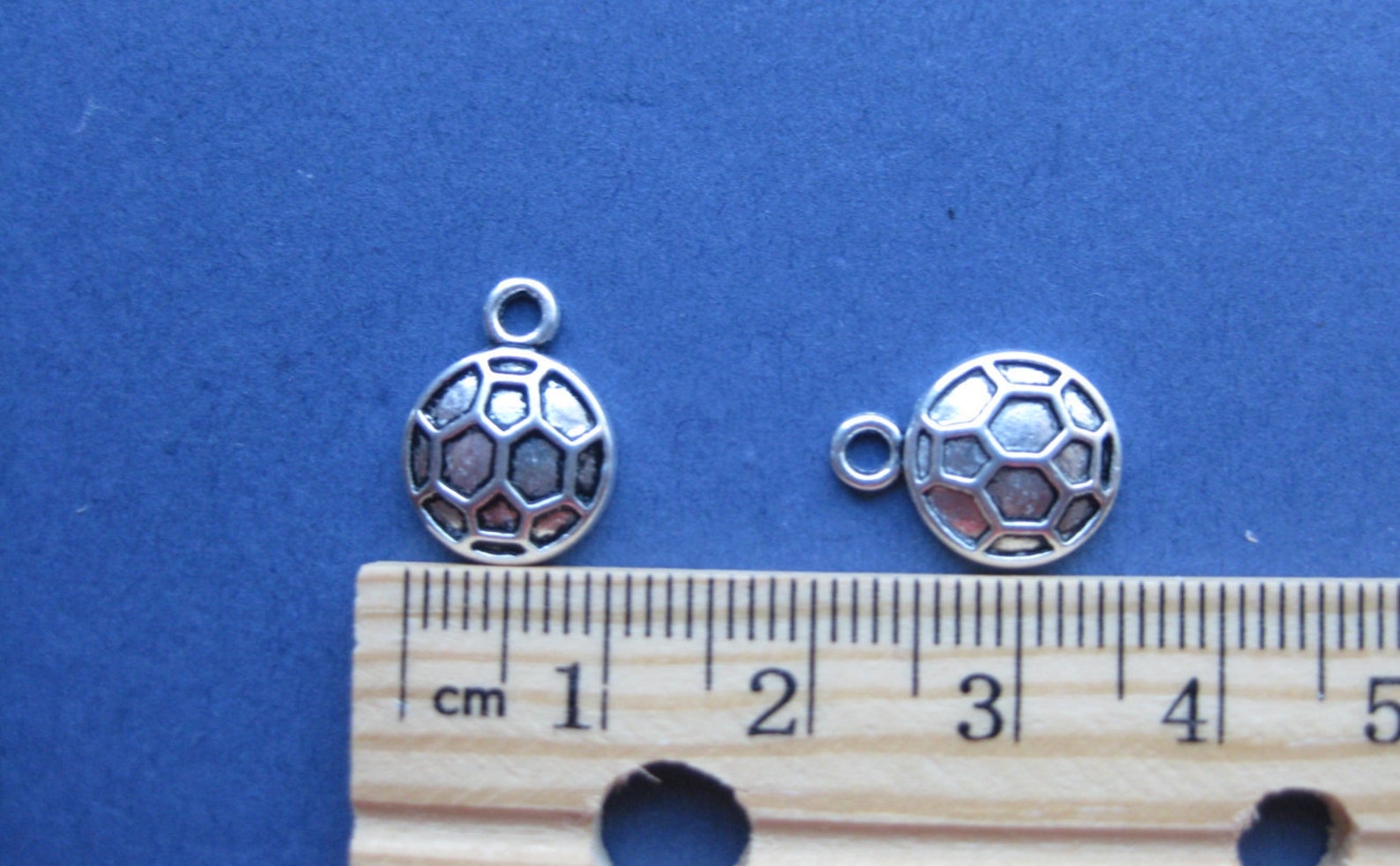 10 Soccer Ball Charms Soccer Ball Pendant Soccer Sports | Etsy