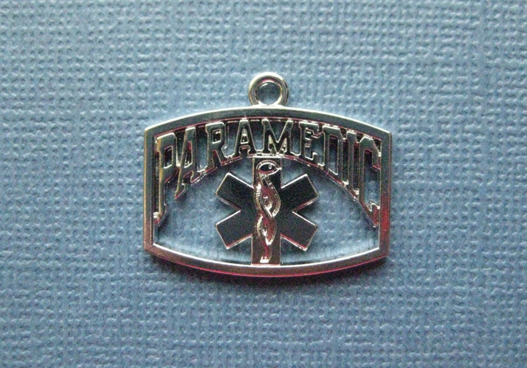 2 Paramedic Charms - Paramedic Pendants - Medical Charms - Antique ...