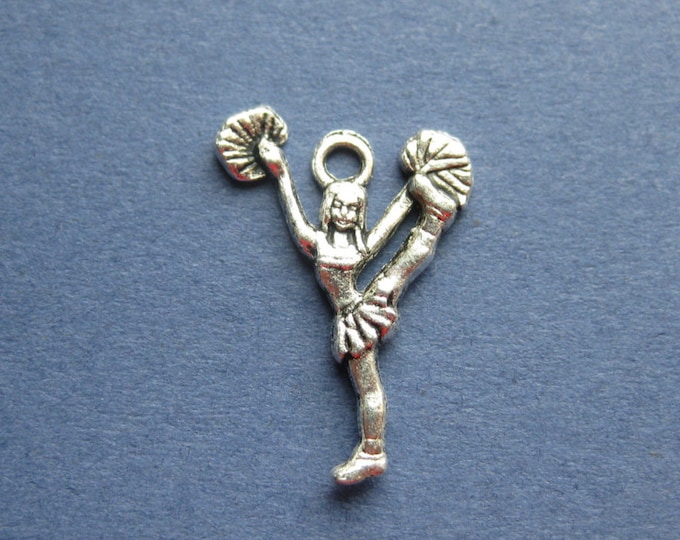 50pcs Cheerleader Charm Cheerleading Charm Cheer Charm I Love to Cheer ...