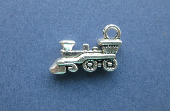 5 Train Charms Train Pendants Train Train Engine Trains | Etsy