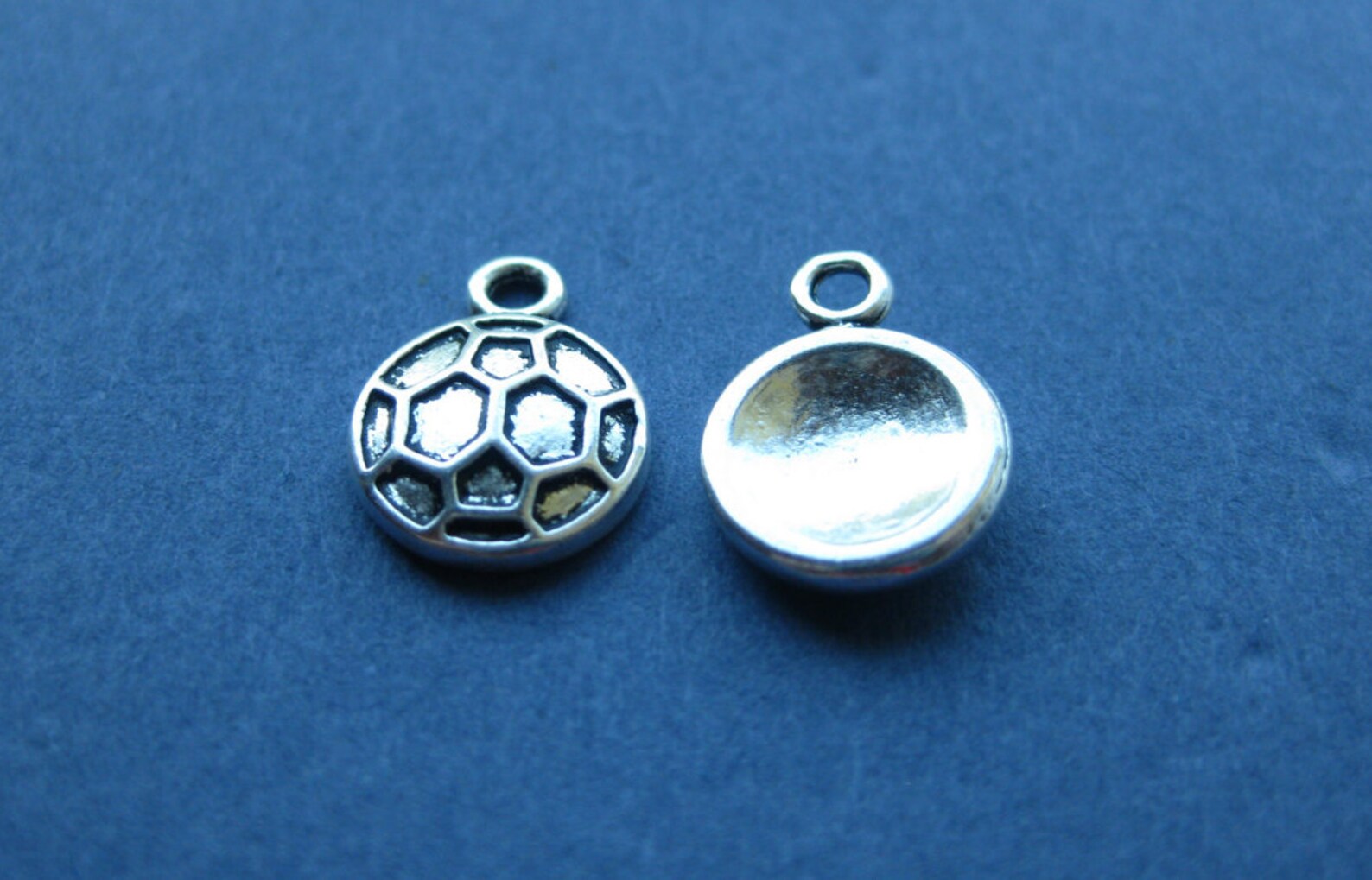 10 Soccer Ball Charms Soccer Ball Pendant Soccer Sports | Etsy