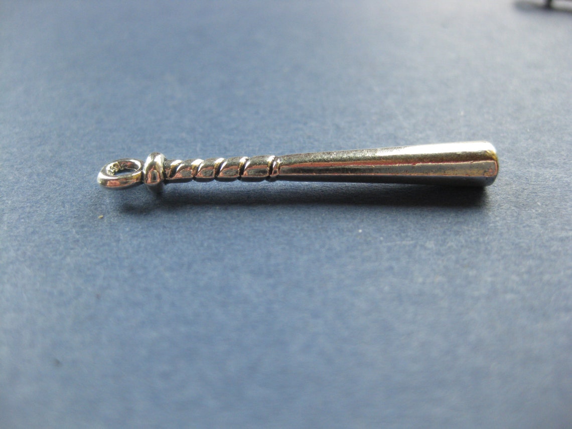 10 Baseball Bat Charms - Baseball Bat Pendants - Baseball Bats ...