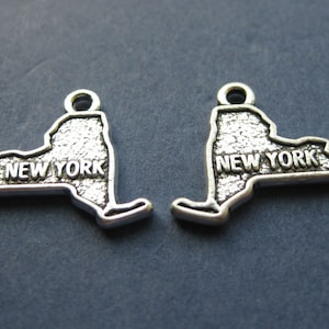 5 New York Charms New York Pendants State Charms New York Antique ...