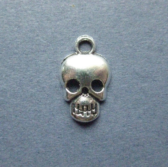 10 Skull Charms Skull Pendants Skull Pendant Skull Charm | Etsy