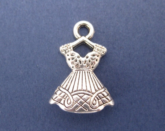 10 Dress Charm Clothing Charm Fashion Charm Evening Dress - Etsy