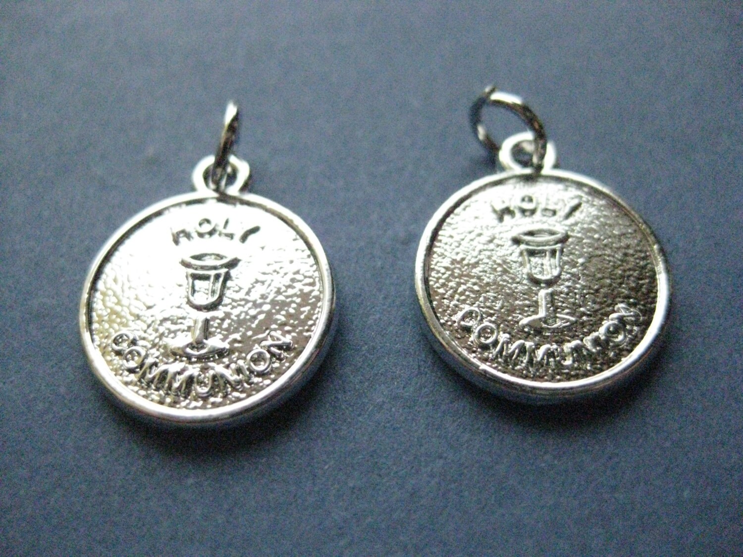 4 Holy Communion Charms Holy Communion Pendants Holy | Etsy