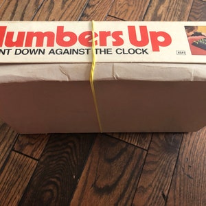 Vintage Numbers up Game COMPLETE - Etsy