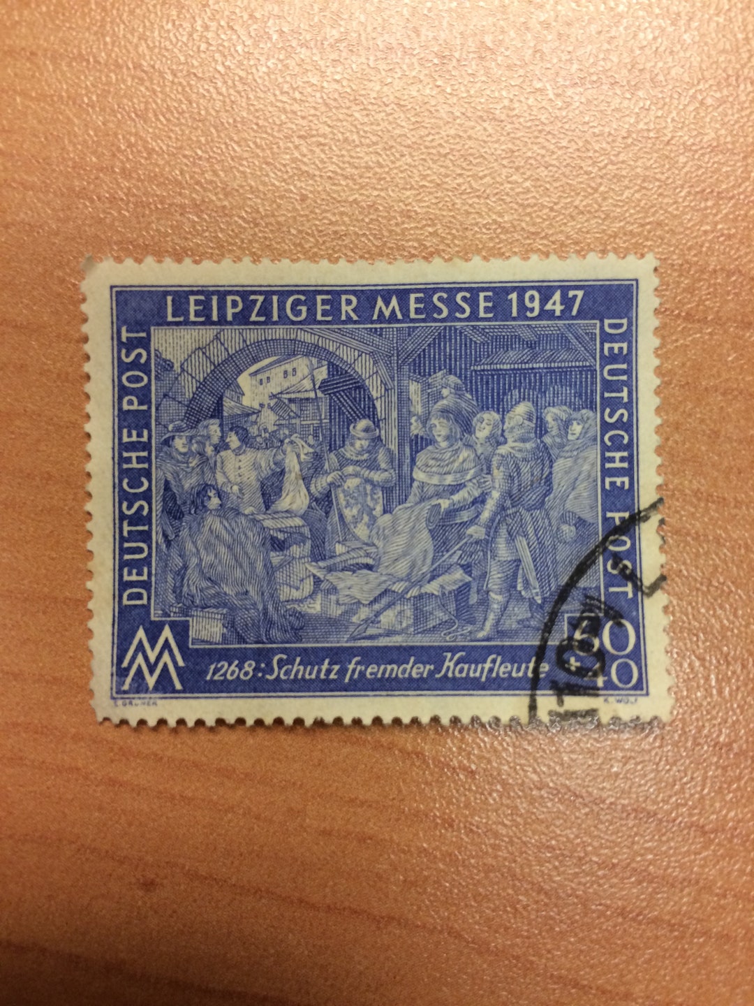Deutsche Post Leipziger Messe 1947 Postage Stamp!!! - Etsy