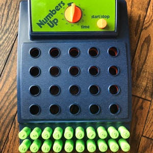 Vintage Numbers up Game COMPLETE - Etsy