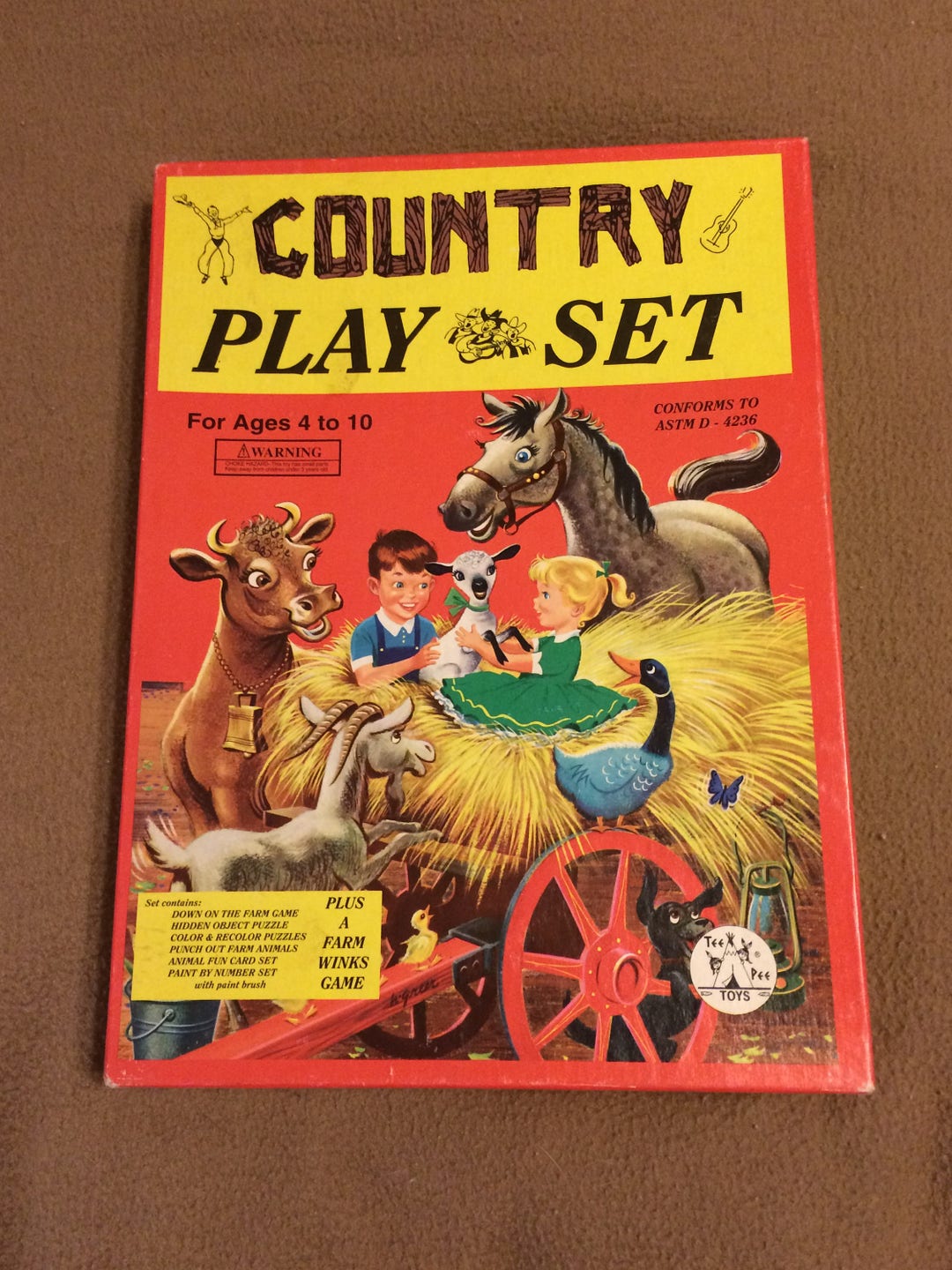 Vintage Country Playset!!! NEW IN BOX!!! - Etsy