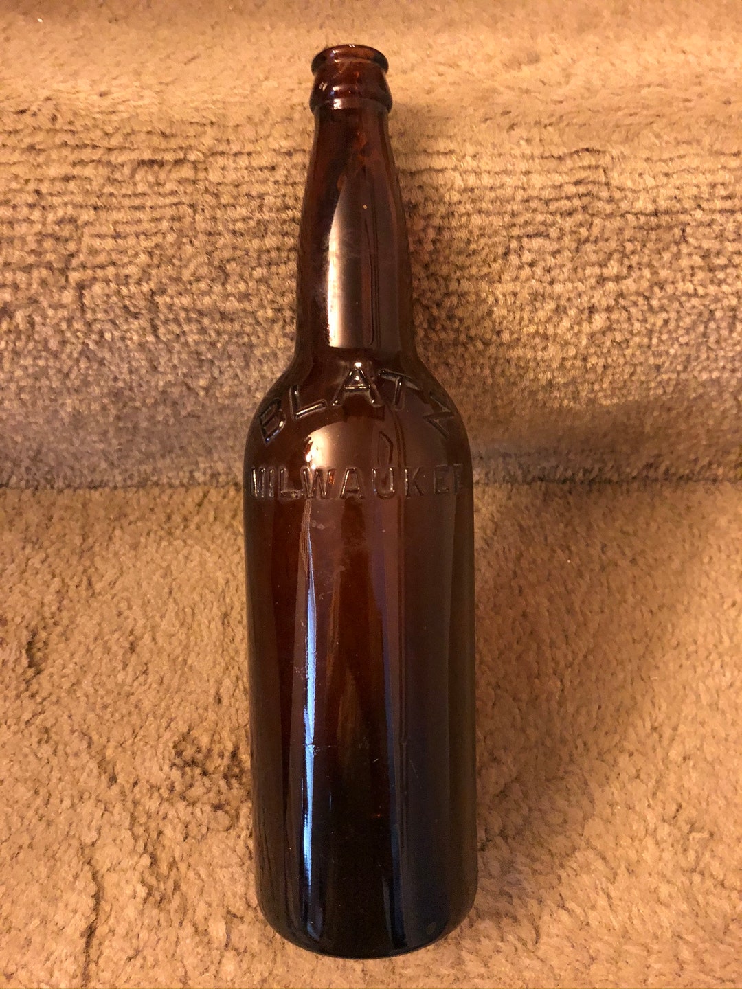 Vintage Blatz Bottle - Etsy