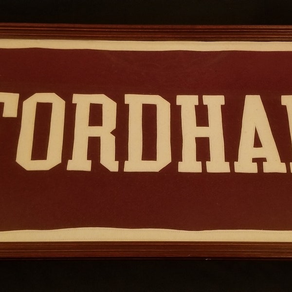 Fordham Banner - Etsy