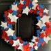 Memorial Day Wreath, Patriotic Wreath, American Wreath, 4th of July ...