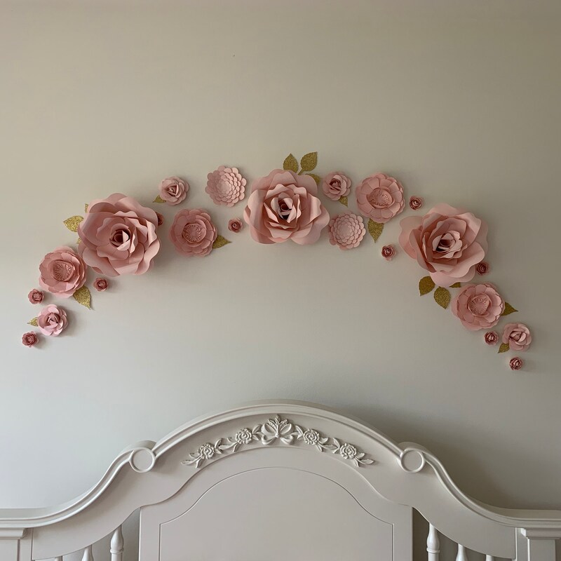 Paper Flower Wall - Etsy