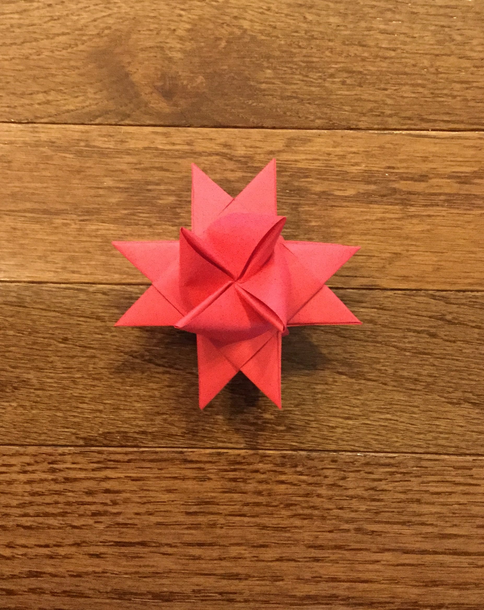 Set of 10 Moravian/froebel Paper Stars, 3d Paper Stars, Choose WHITE ...