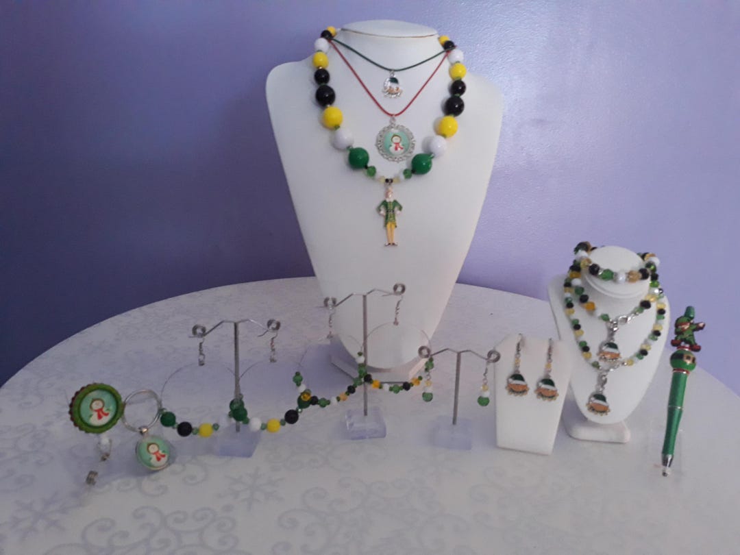 Christmas Elf Jewelry Set - Etsy