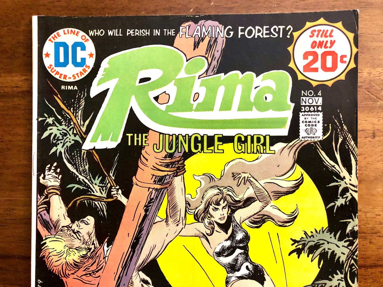 1974 Rima the Jungle Girl 4 Comic Book / VF-FN / DC / Joe | Etsy