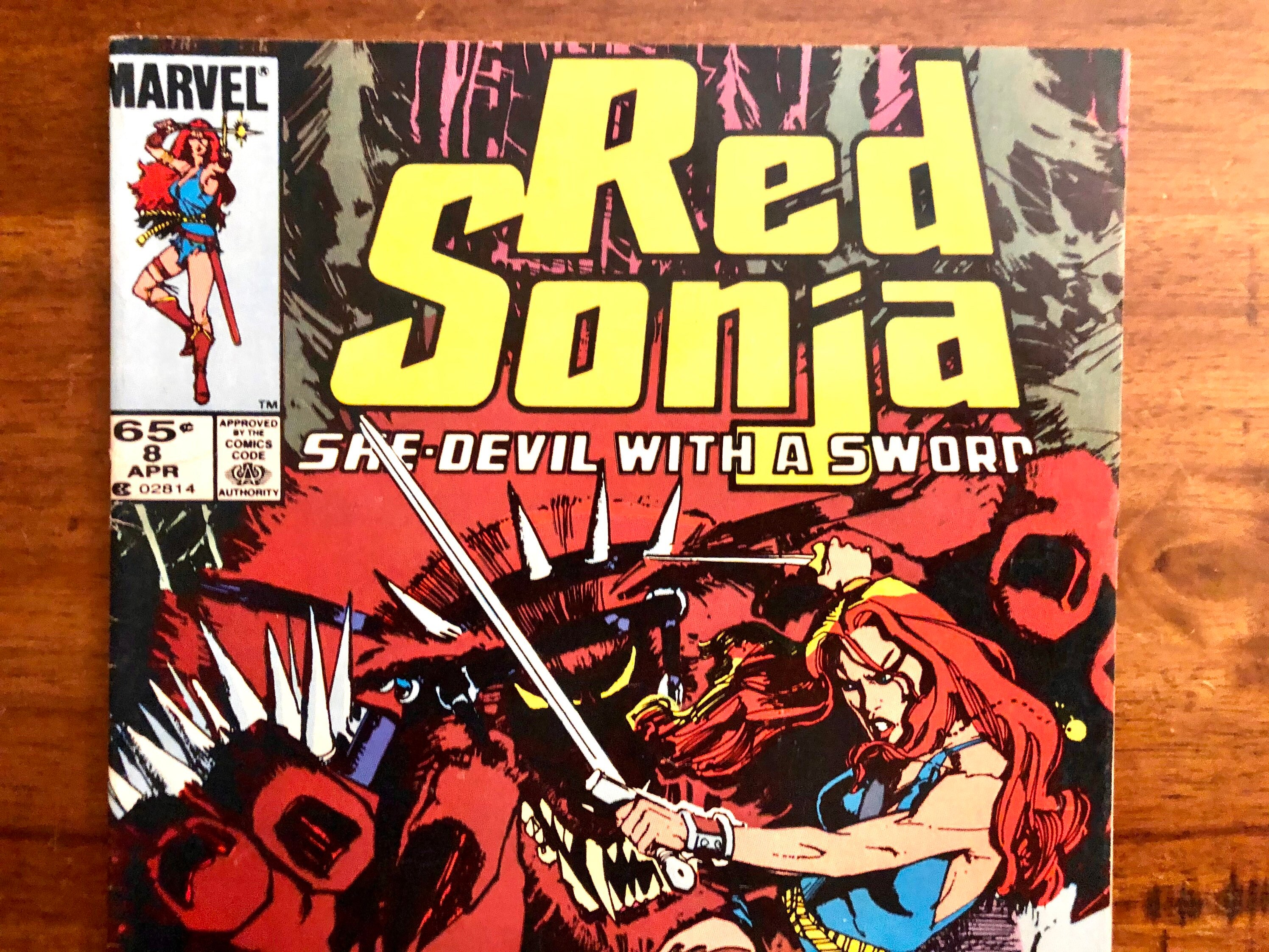 1985 Red Sonja 8 Comic Book / 3rd Series / She-Devil With A | Etsy