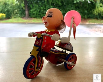 Wind up Bike Toy - Etsy