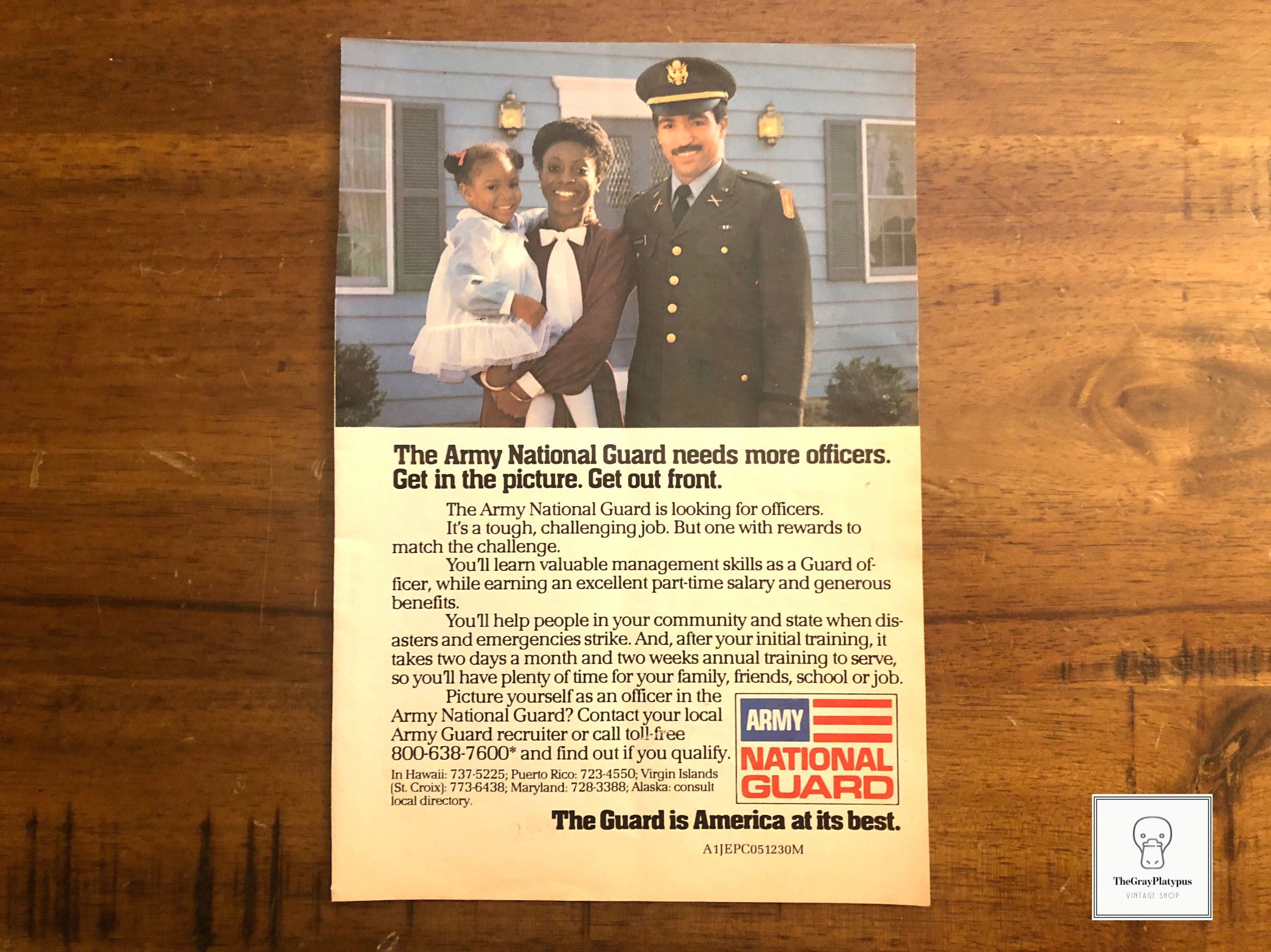 1983 Army National Guard Ad / Jet Magazine / African American | Etsy