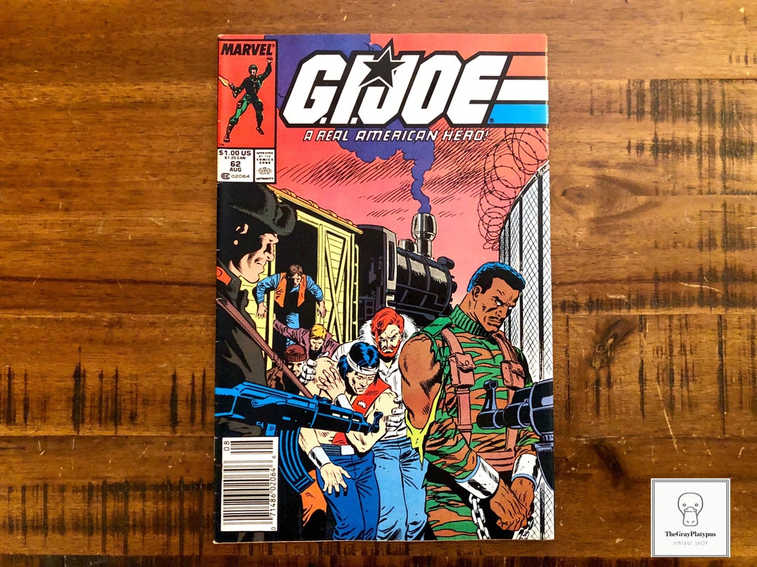 1987 G.I. Joe 62 Comic Book / Marvel Comics / VF-FN / 1st - Etsy