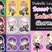 Diabolik Lovers: Sweet VS Sadisic Charms Sakamaki & Mukami - Etsy