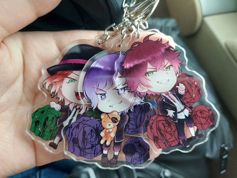 Diabolik Lovers: Sweet VS Sadisic Charms Sakamaki & Mukami - Etsy
