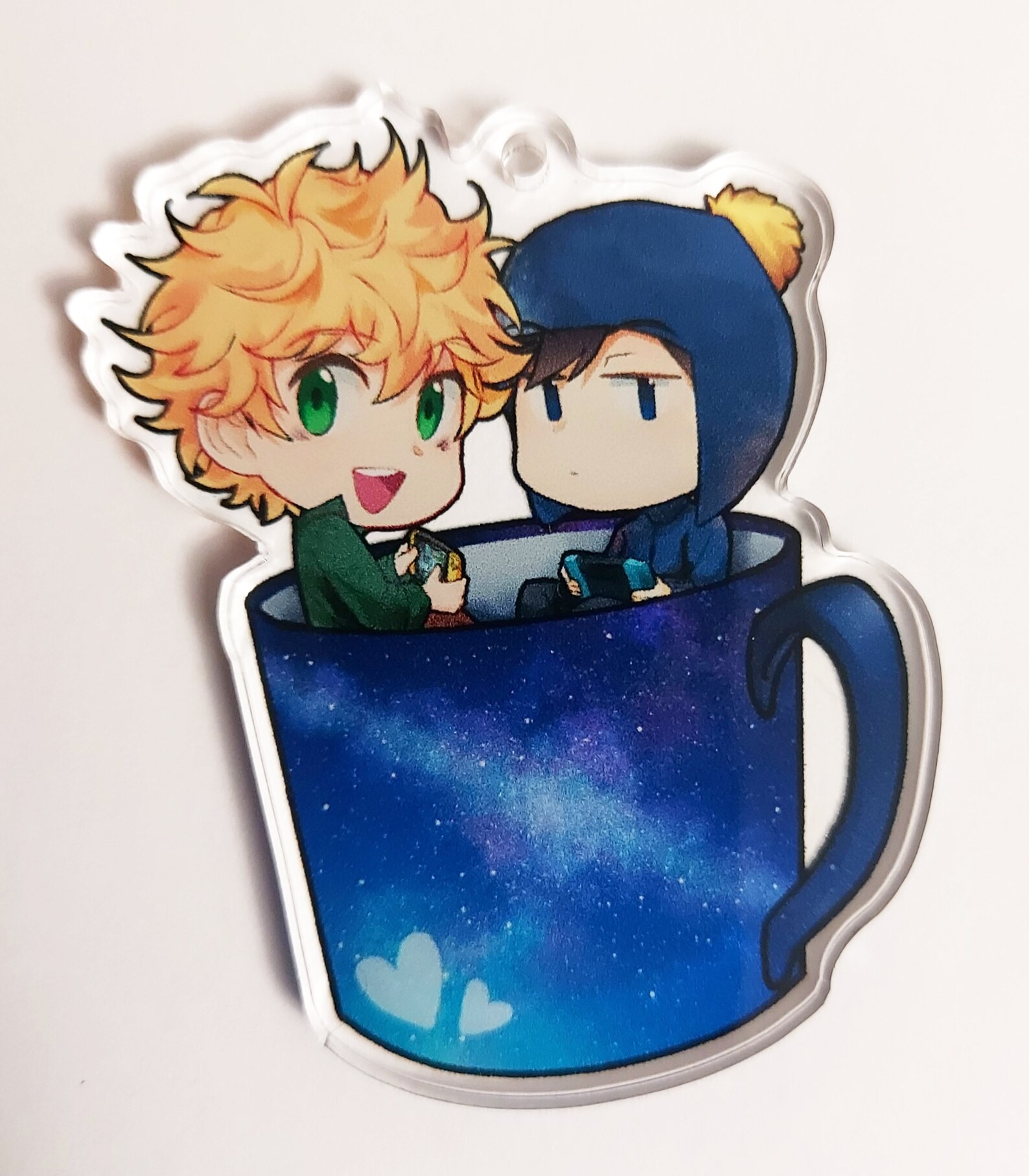 South Park Cup Craig and Tweek Keychain Charm Craig X Tweek Sp Craig ...