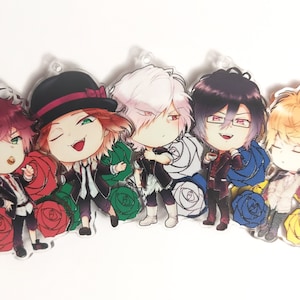 Diabolik Lovers: Sweet VS Sadisic Charms Sakamaki & Mukami - Etsy