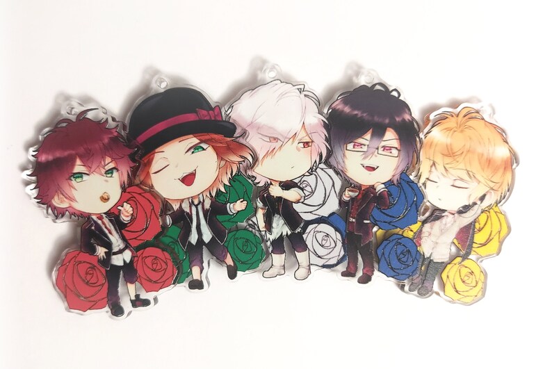 Diabolik Lovers: Sweet VS Sadisic Charms Sakamaki & Mukami - Etsy