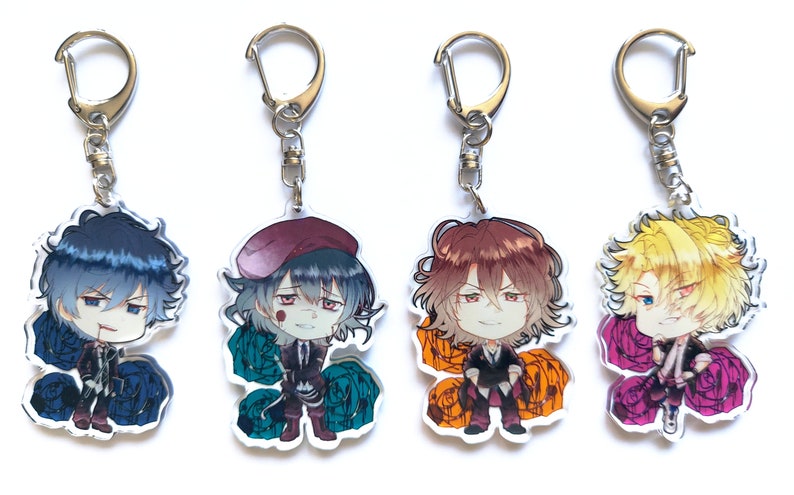 Diabolik Lovers: Sweet VS Sadisic Charms Sakamaki & Mukami - Etsy