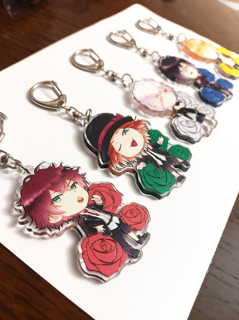 Diabolik Lovers: Sweet VS Sadisic Charms Sakamaki & Mukami - Etsy