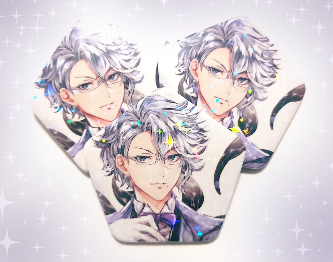 TWST Azul Ashengrotto Button - Twisted Wonderland Octavinelle - Etsy