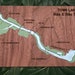 Town Lake Hike & Bike Trail Map Art: Handpainted Austin Map With Local ...