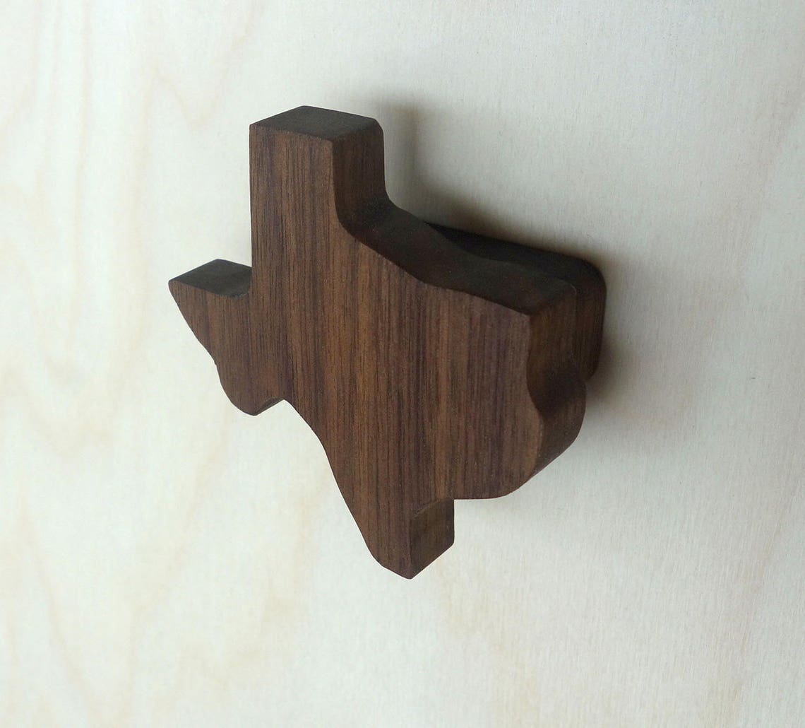 Texas Leash Hanger & Wall Hook - Dog Leash Hanger, Texas Housewarming ...