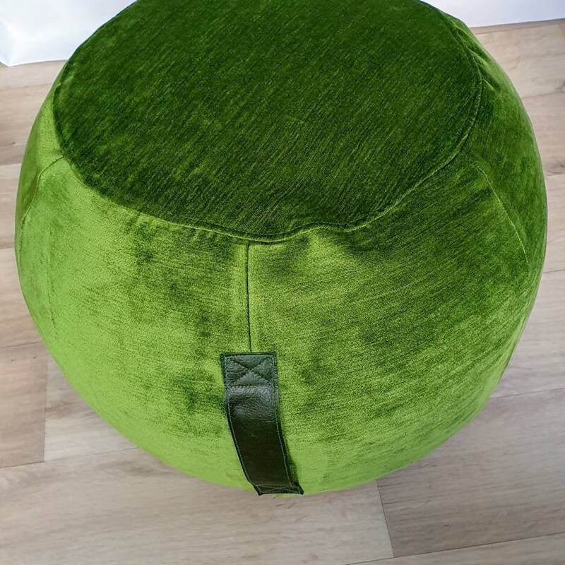 Green Pouf - Etsy