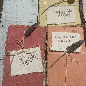 Recycled Hand Made Paper - Etsy