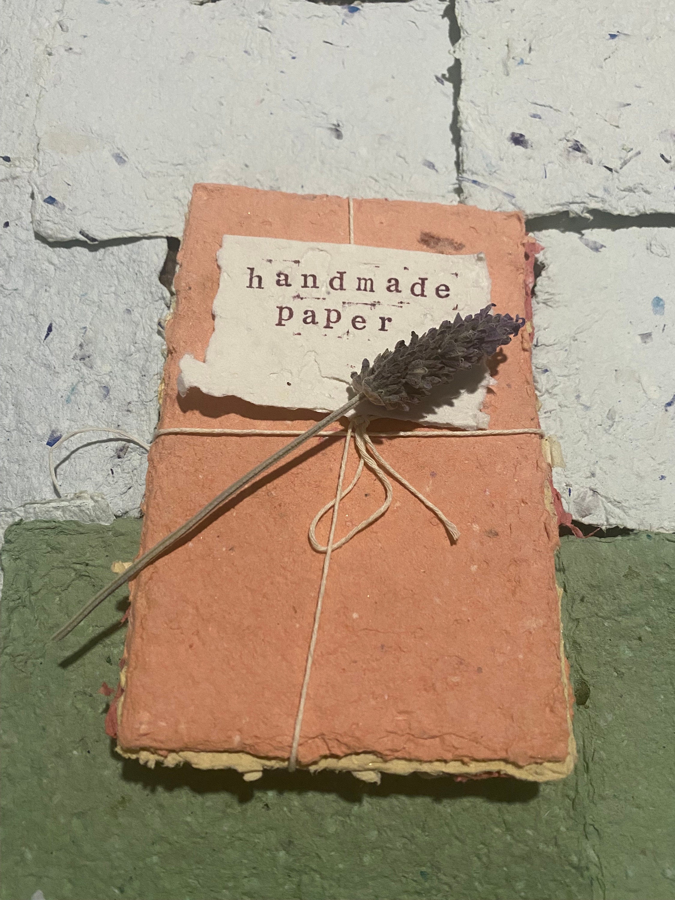 Recycled Hand Made Paper - Etsy