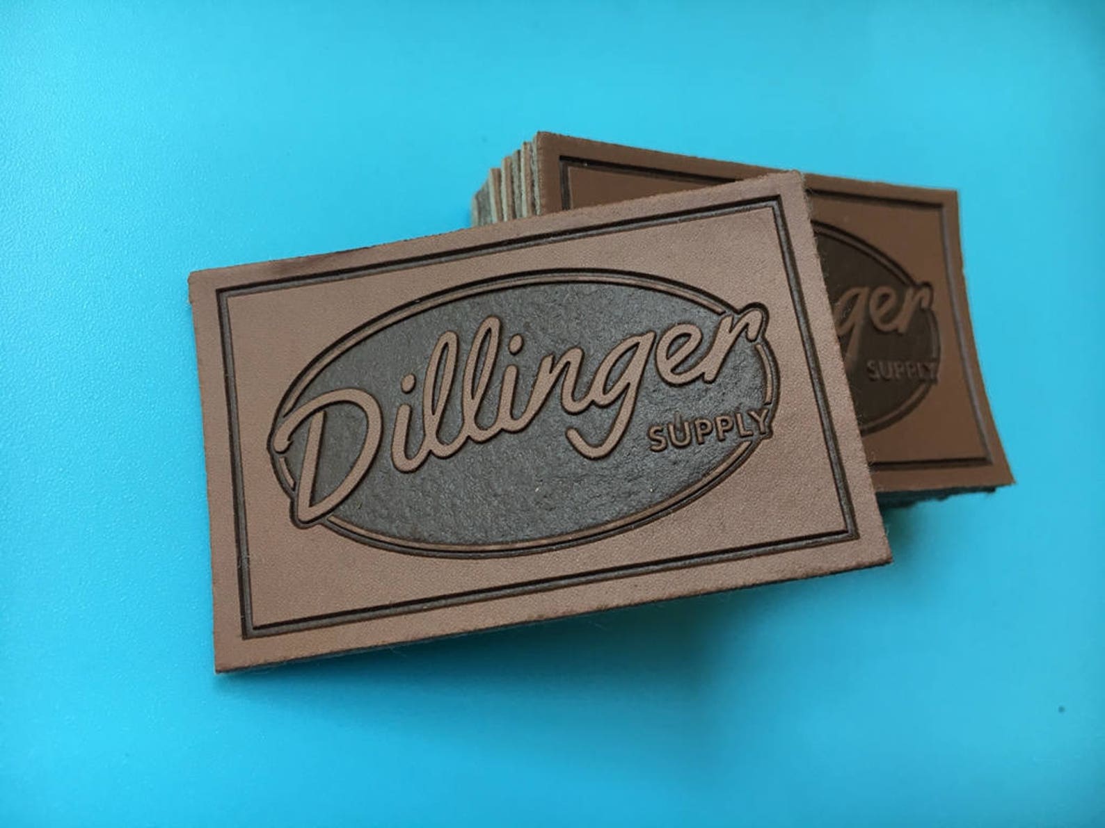 1000 Custom Leather Labels Sewing Labels Embossed Leather - Etsy