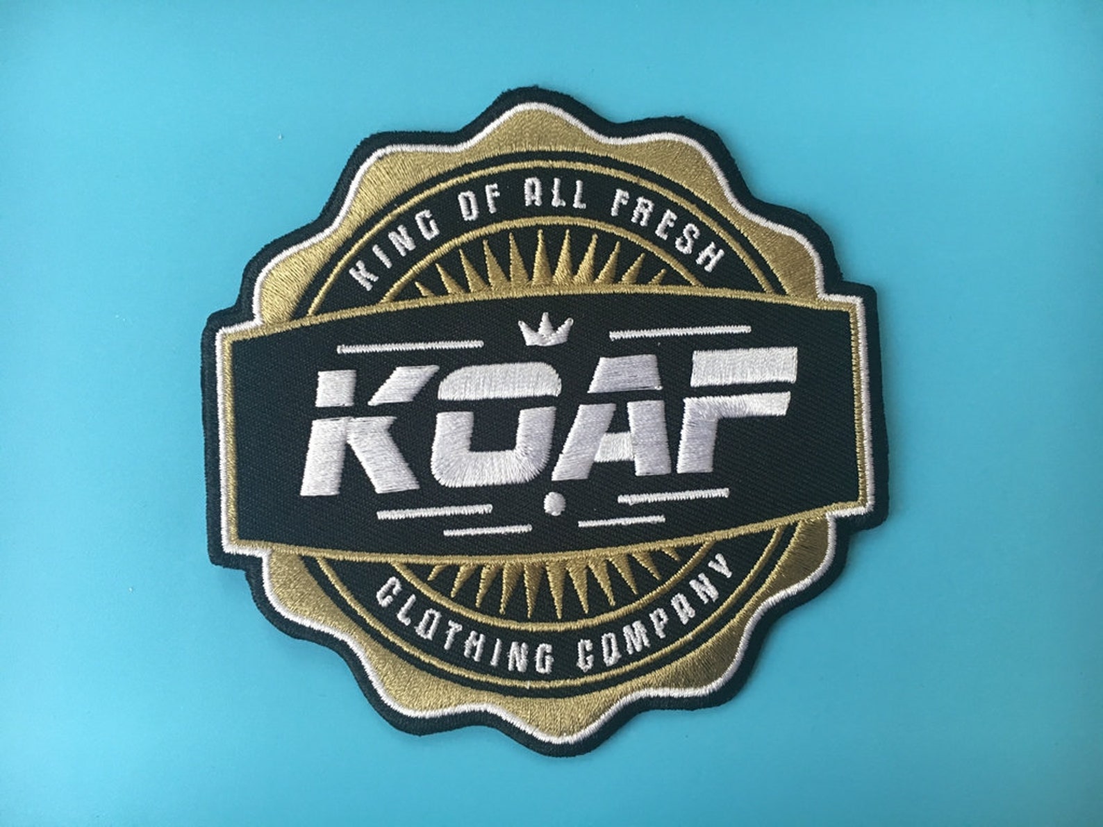 100 Embroidered badges embroidered crests logo embroidery | Etsy