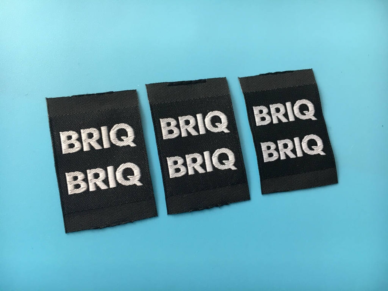 500 Woven Labels, Artwork Label, Sew on Woven Name Tags, Label for ...
